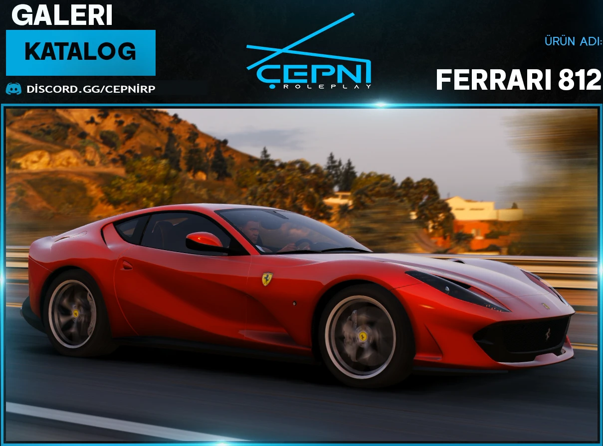 FERRARI 812 | cepnirp